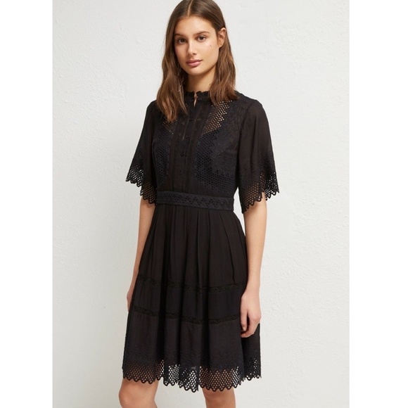 French Connection | Dresses | Nwt French Connection Drina Eyelet Lace ...